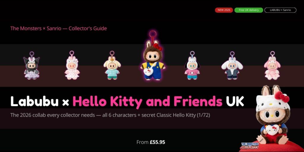 Labubu x Hello Kitty and Friends UK: The 2026 Collab Every Collector Needs